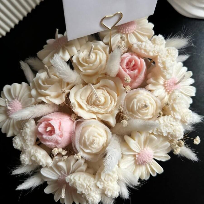 Flower Candle Bouquet Gift Box: Handmade Gifts – Designs by Inaya