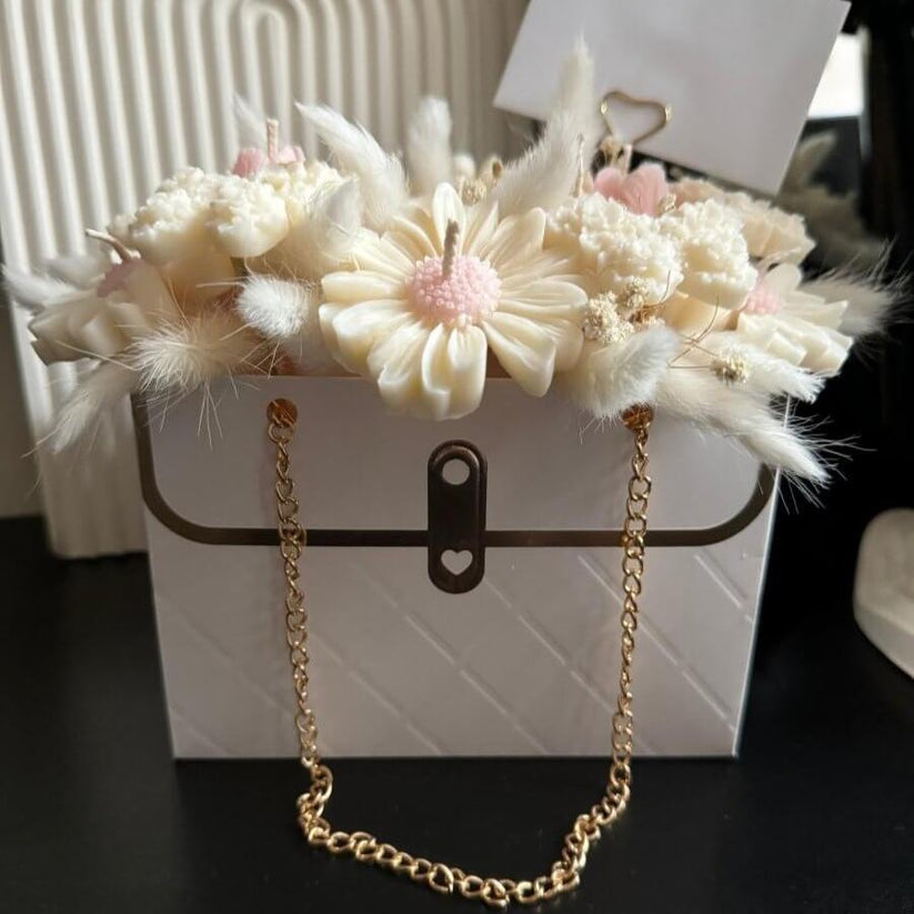 Flower Candle Bouquet Gift Box: Handmade Gifts – Designs by Inaya